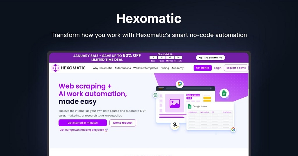 Hexomatic: Your AI-Powered Work Automation Superhero – The Kindle